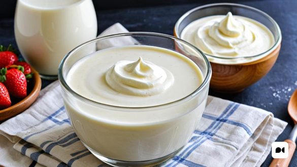 Crema de leche casera: una receta sencilla y deliciosa - premium.cat